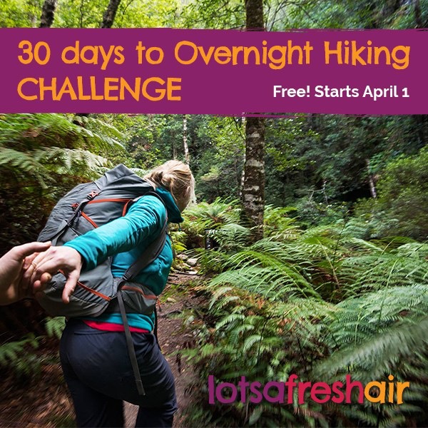 30 days to overnight hiking challenge – Solo Hiker
